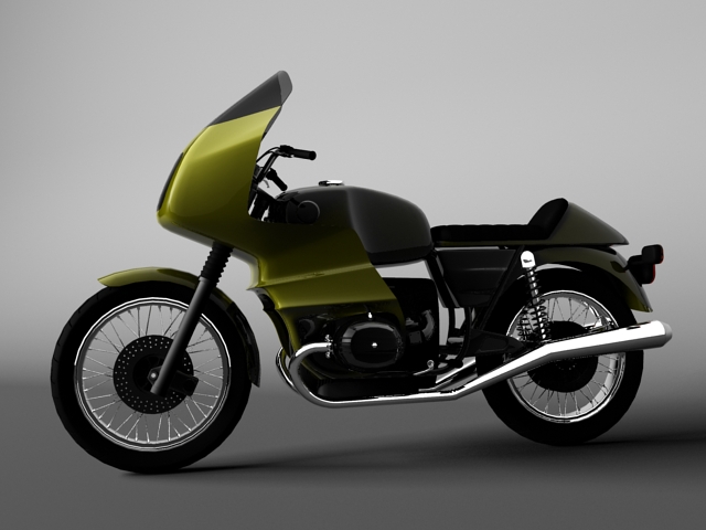 BMW R100 RS Touring 1978 3D Model – Buy BMW R100 RS Touring 1978 3D ...