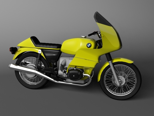BMW R100 RS Touring 1978 3D Model – Buy BMW R100 RS Touring 1978 3D ...