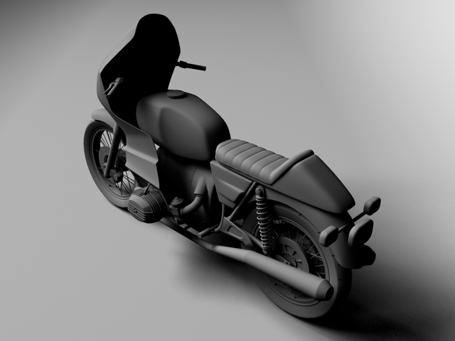 BMW R100 RS Touring 1978 3D Model – Buy BMW R100 RS Touring 1978 3D ...