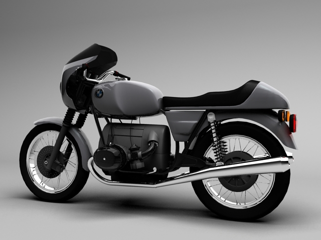 BMW R100 S 1978 3D Model – Buy BMW R100 S 1978 3D Model | FlatPyramid