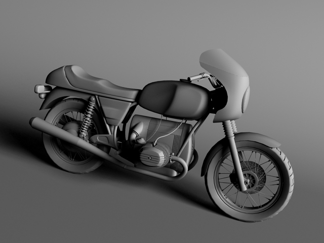 BMW R100 S 1978 3D Model – Buy BMW R100 S 1978 3D Model | FlatPyramid