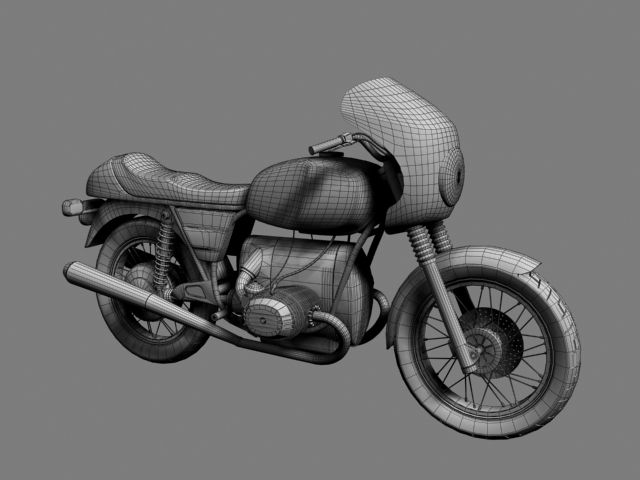 BMW R100 S 1978 3D Model – Buy BMW R100 S 1978 3D Model | FlatPyramid