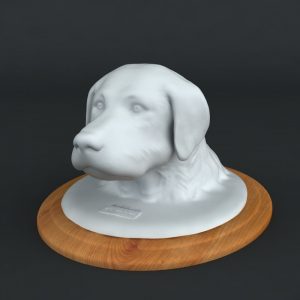 printable Sculpture "The Portrait" .stl 3D Model - FlatPyramid
