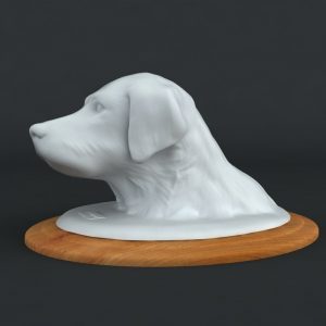 printable Sculpture "The Portrait" .stl 3D Model - FlatPyramid