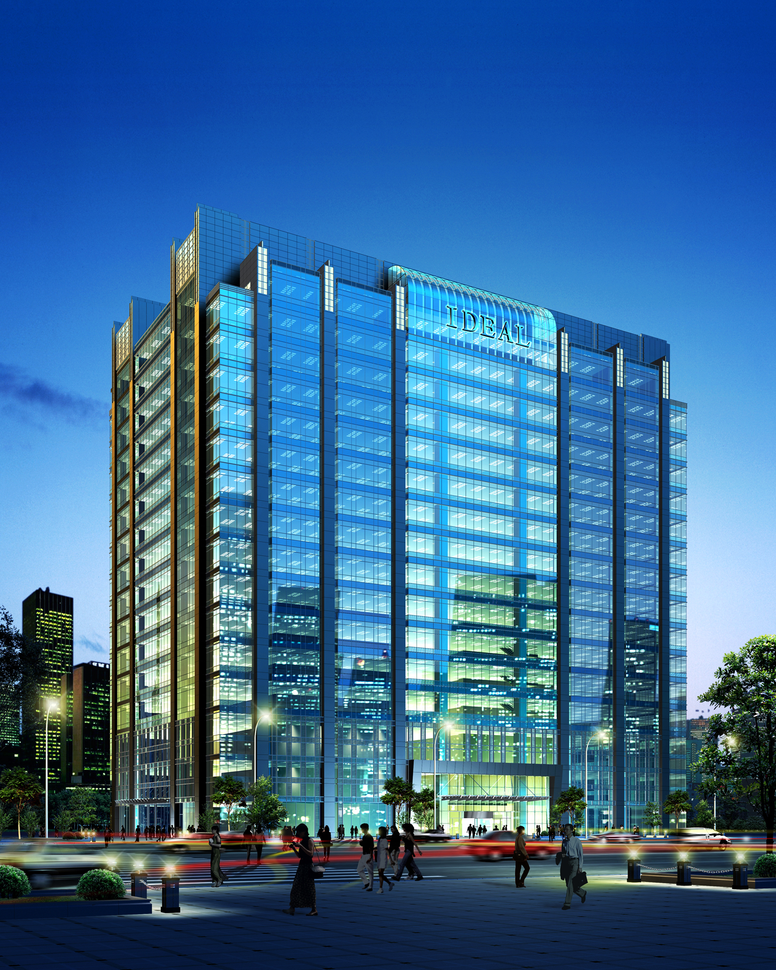 3d building 067 3D Model - FlatPyramid