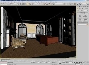 Office 005 3D Model - FlatPyramid