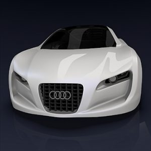 Audi rsq concept 3D Model - FlatPyramid