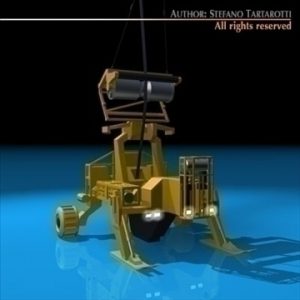 Cable deploy robot 3D Model - FlatPyramid