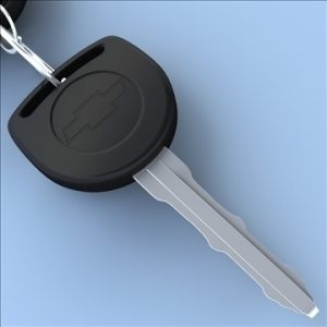 Car Key and Remote 3D Model - FlatPyramid