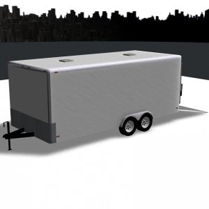 Cargo Trailer 3D Model - FlatPyramid