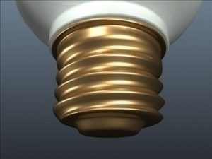 CFL Tubular Light 001 3D Model - FlatPyramid