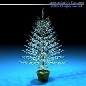 Christmas crystal tree 3D Model - FlatPyramid