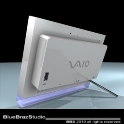 Digital photo frame 3D Model - FlatPyramid