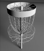 Disc Golf Innova DISCatcher Pro Target 3D Model - FlatPyramid