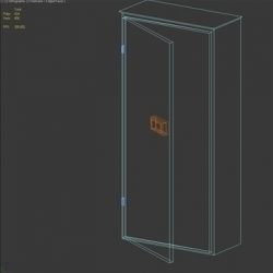 Electrical panel 3D Model - FlatPyramid
