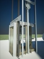 Elevator Lift 3D Model 3D Model - FlatPyramid