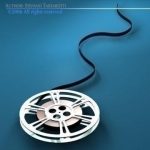 Film reel 3D Model - FlatPyramid