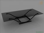 Great Low Poly Coffee Table 3D Model - FlatPyramid