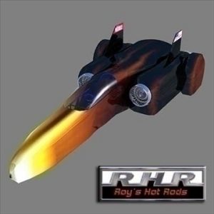 Land Speed Record Jet Powered Car 3D Model - FlatPyramid
