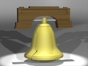 Liberty Bell 3D Model - FlatPyramid