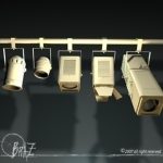 Light set 3D Model - FlatPyramid