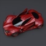 Redstone car concept 3D Model - FlatPyramid