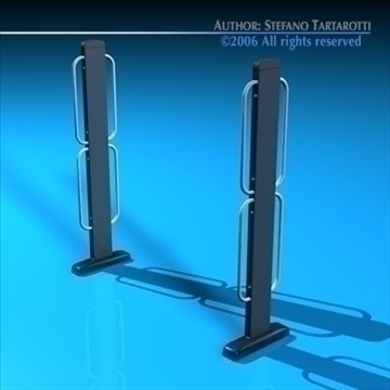 Rfid gate 3D Model - FlatPyramid