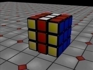 Rubix Cube Animated 3D Model - FlatPyramid