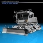 Snowcat 3D Model - FlatPyramid