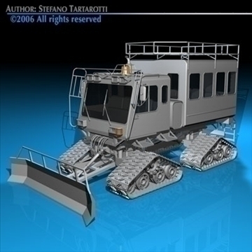 Snowcat passengers 3D Model - FlatPyramid