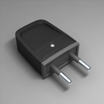 universal plug 3D Model - FlatPyramid
