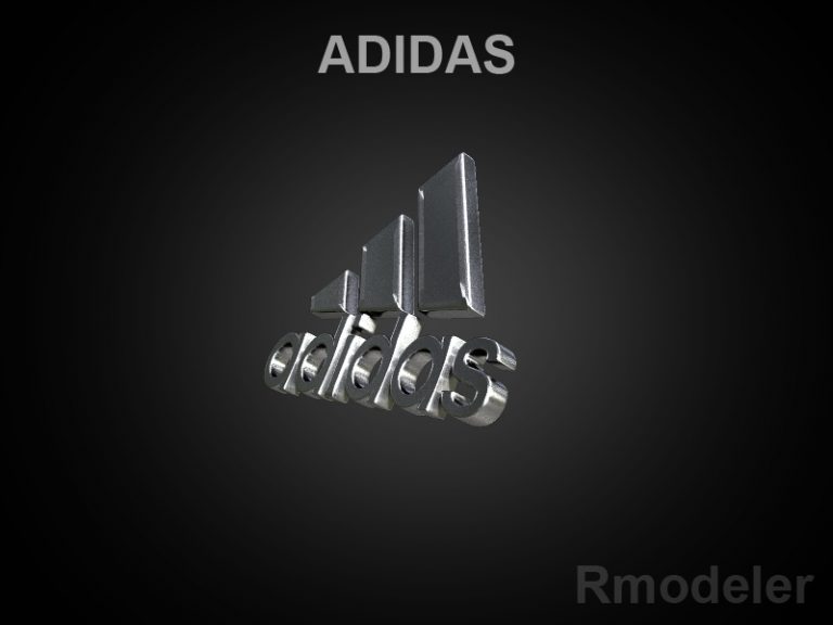 Adidas 3d Logo 3D Model - FlatPyramid