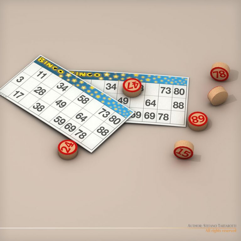 Bingo Game 3D Model - FlatPyramid