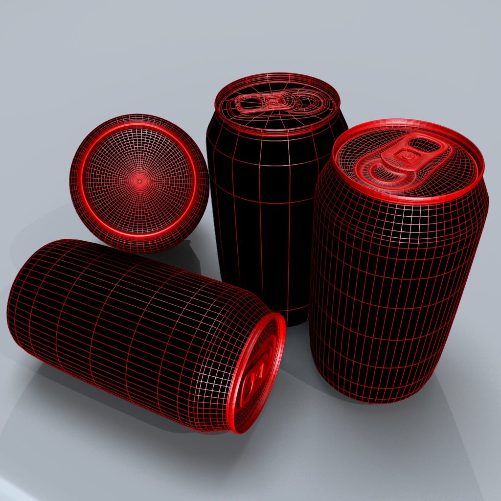 Coca Cola Can 3D Model - FlatPyramid