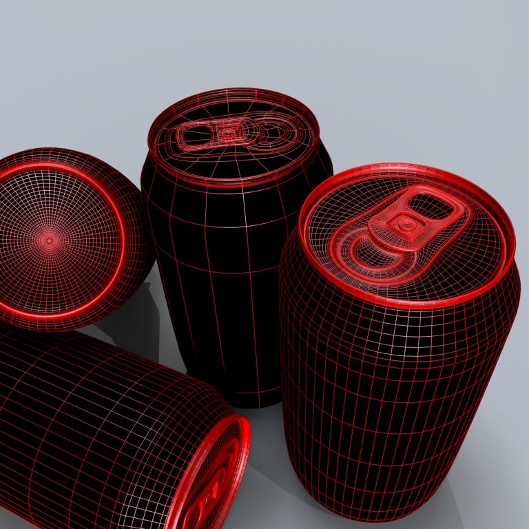 Coca Cola Can 3D Model - FlatPyramid