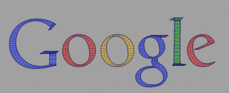 Google 3d Logo 3D Model - FlatPyramid