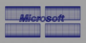 Microsoft 3d Logo 3D Model - FlatPyramid