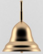 Little golden bell 3D Model - FlatPyramid