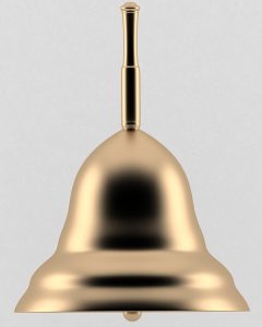 Little golden bell 3D Model - FlatPyramid