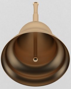Little golden bell 3D Model - FlatPyramid
