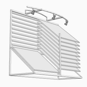 Retail Display Board 3D Model - FlatPyramid