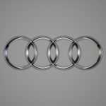 Audi Logo 3D Model - FlatPyramid