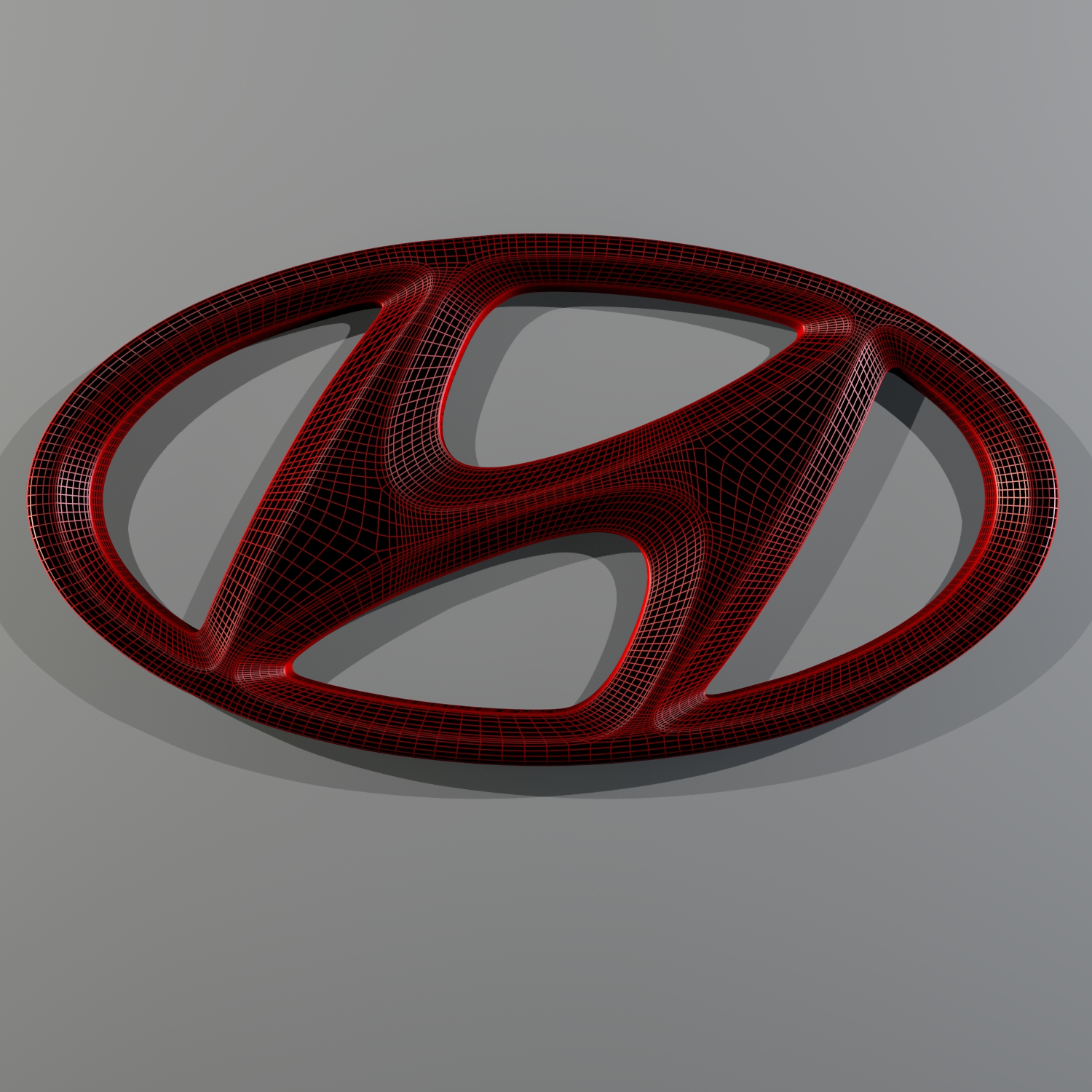 Hyundai Logo 3D Model – Buy Hyundai Logo 3D Model | FlatPyramid