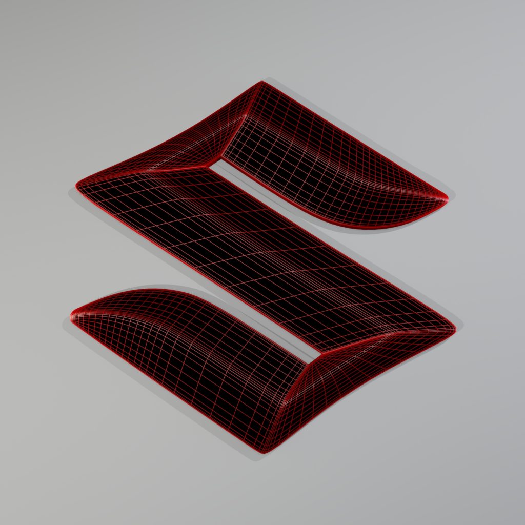 Suzuki Logo 3D Model - FlatPyramid