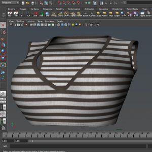 Female top 3D Model - FlatPyramid