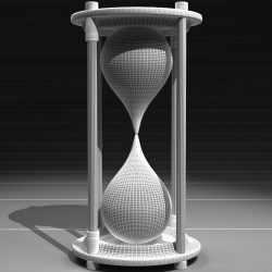 Hourglass 3D Model - FlatPyramid