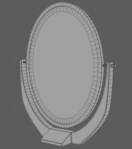 vanity mirror 3D Model - FlatPyramid