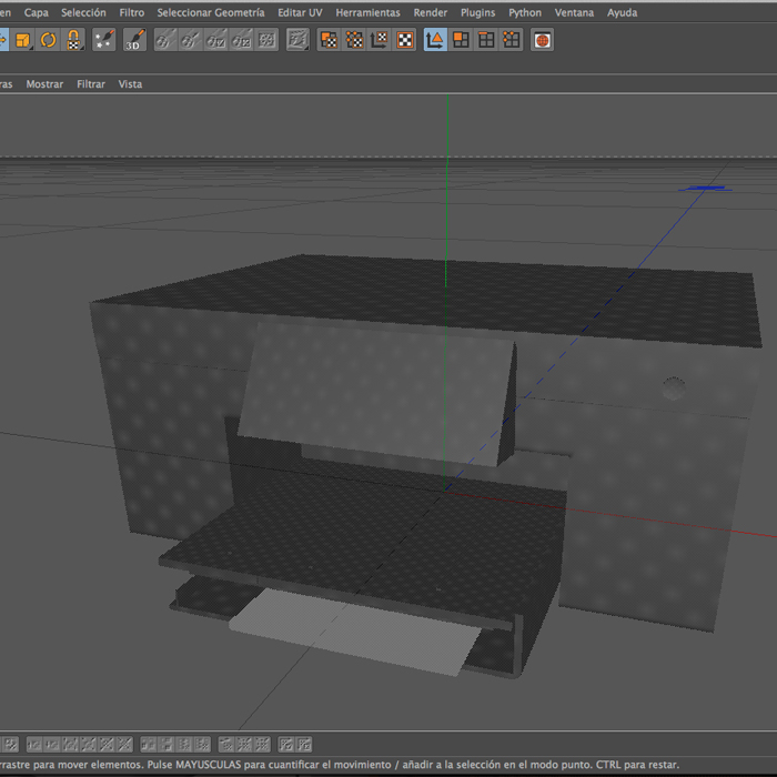 Photojet printer 3D Model - FlatPyramid