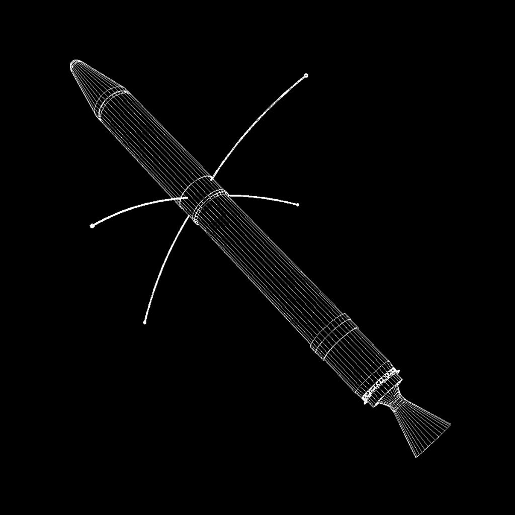 US Explorer I Satellite 3D Model - FlatPyramid