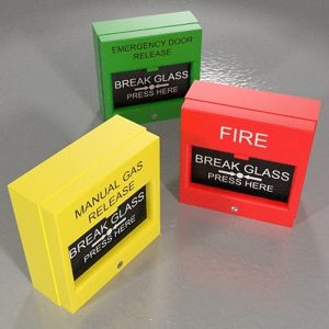 Break glass unit 3D Model - FlatPyramid